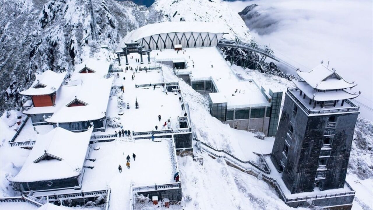 Fansipan Snow: Vietnam's Snow-Covered Mountain Paradise